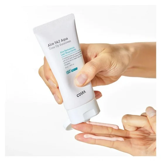 COSRX Aloe 54.2 Aqua Tone-up Sunscreen SPF50+ 50ml - Norsk ...